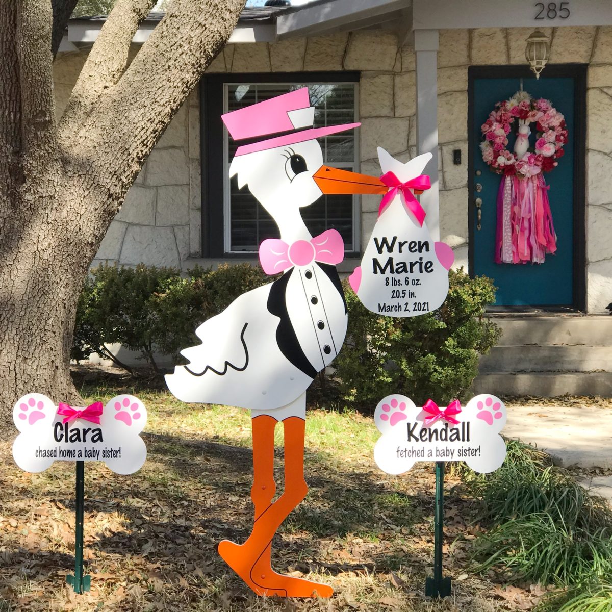 Gallery: Birth Announcement Yard Signs in Louisville, Kentucky