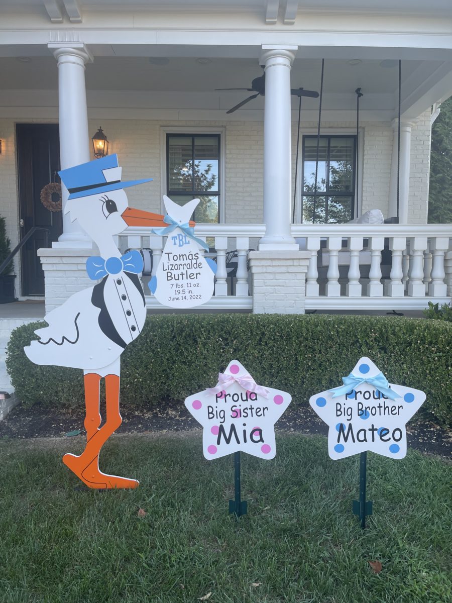 Gallery: Birth Announcement Yard Signs in Louisville, Kentucky